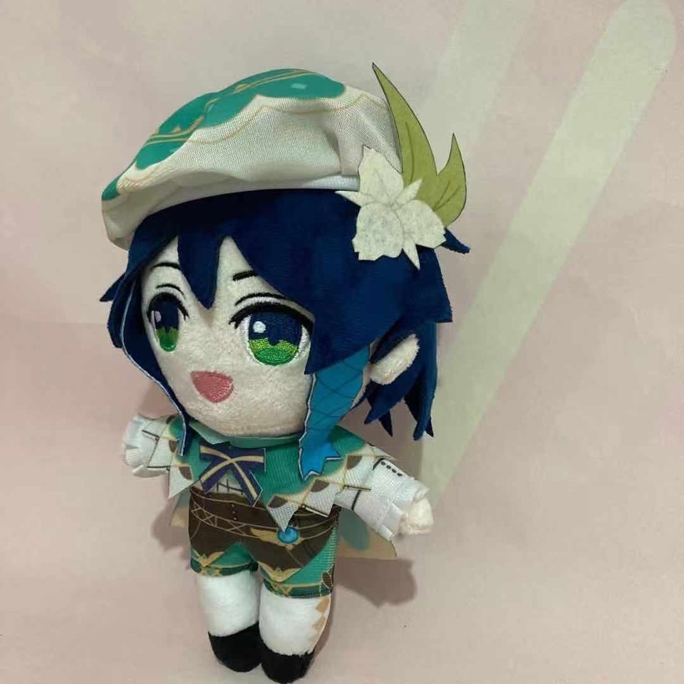 8'' Genshin Impact Venti Plush Doll Stuffed Toy Plushies Xmas Gift ...