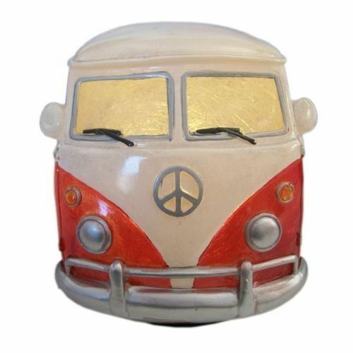 Novelty LED Night Light Desk Lamp - Red VW Camper Van, Mini Cooper ...