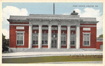 GA~GEORGIA~GRIFFIN~POST OFFICE~EARLY | eBay