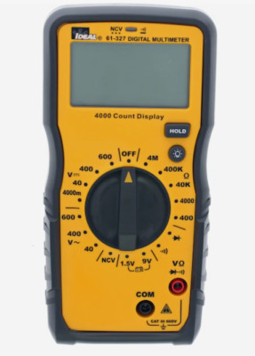 NEW OEM 61-327 IDEAL Non-contact Digital Manual Ranging Multimeter 600 ...