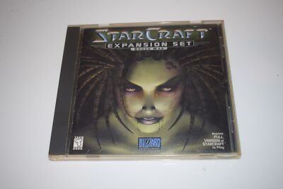 STARCRAFT EXPANSION SET BROOD WAR PC GAME (EXK52) | eBay