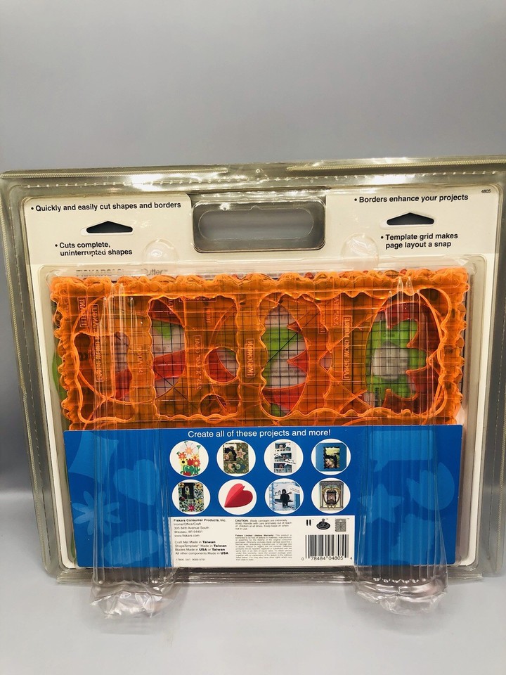 Fiskars SHAPE CUTTER & TEMPLATE STARTER SET - Set 1 Stencils New ...