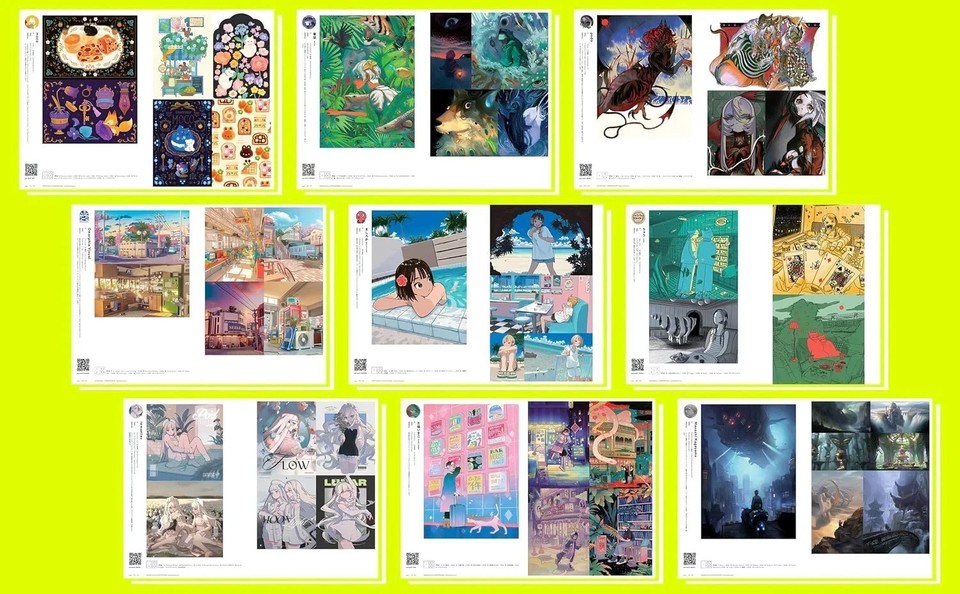 Visions 2026 Illustrators Art Book - 170 Pixiv Artist Compilation Anime ...