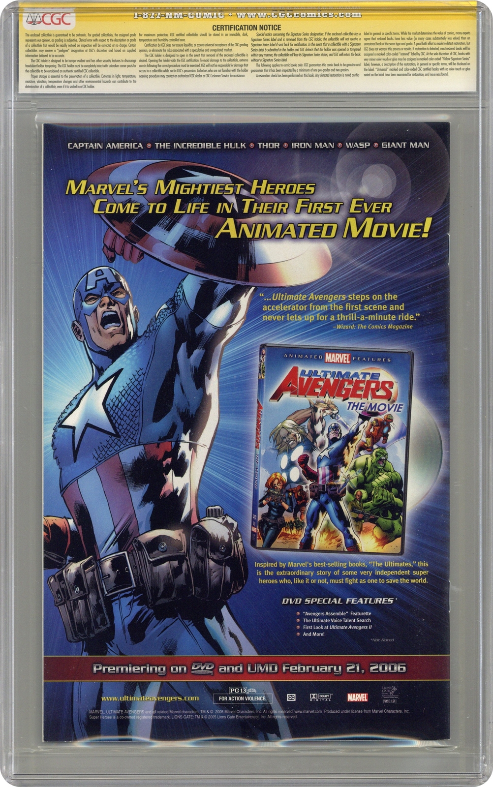 Marvel Zombies #3A 1st Druck Cgc 9.6 Ss Robert Kirkman 2006 1274249003 ...