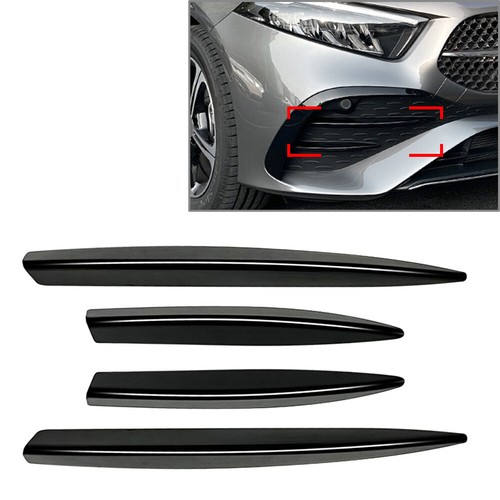 Front Fog Light Strips Grille For Mercedes Benz A Class W177 A200 A35 ...
