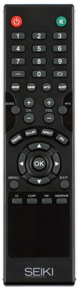 New original SEIKI TV Remote control work for almost all SEIKI TV ...