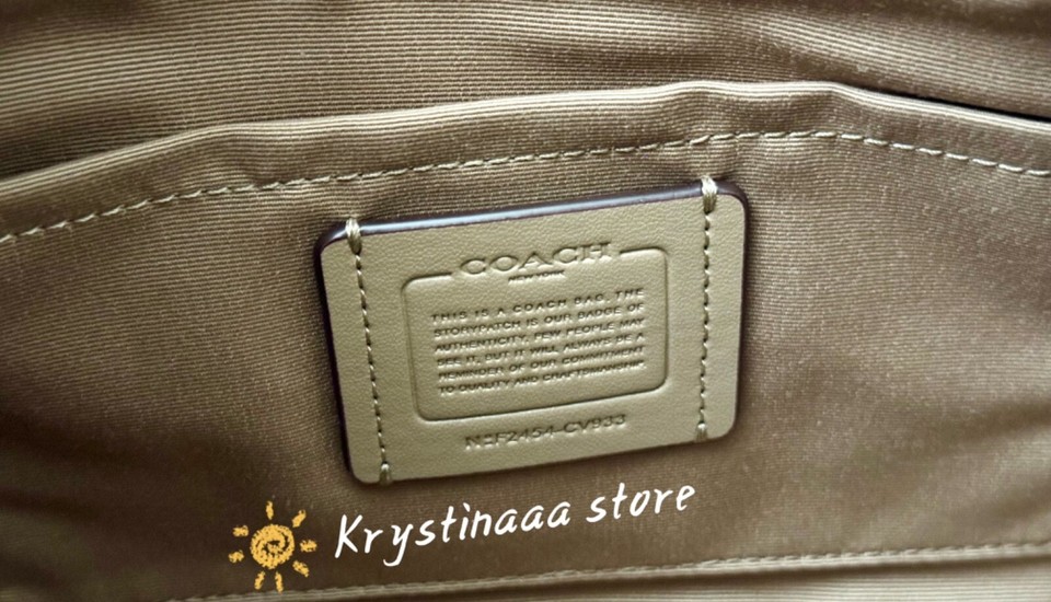 NWT Coach Teri Shoulder Bag In Signature Canvas CV933 | eBay