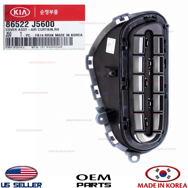 Genuine OEM Kia 86522 J5600 Right Vent Grille Cover 2018-2021 Stinger ...