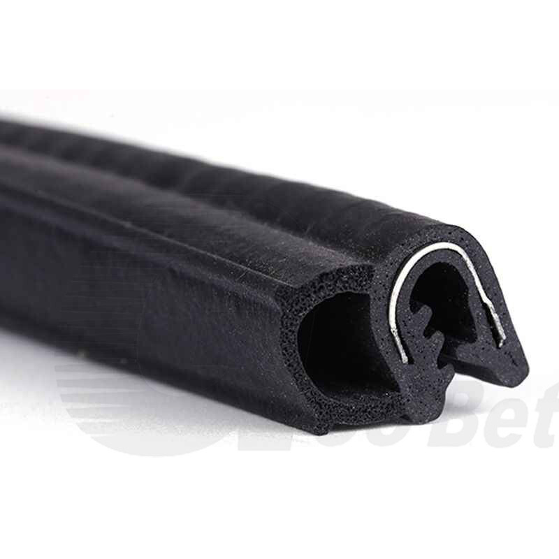 Car Finned Rubber Edge Trim Seal U Profile Van Boat Truck Door Bonnet ...