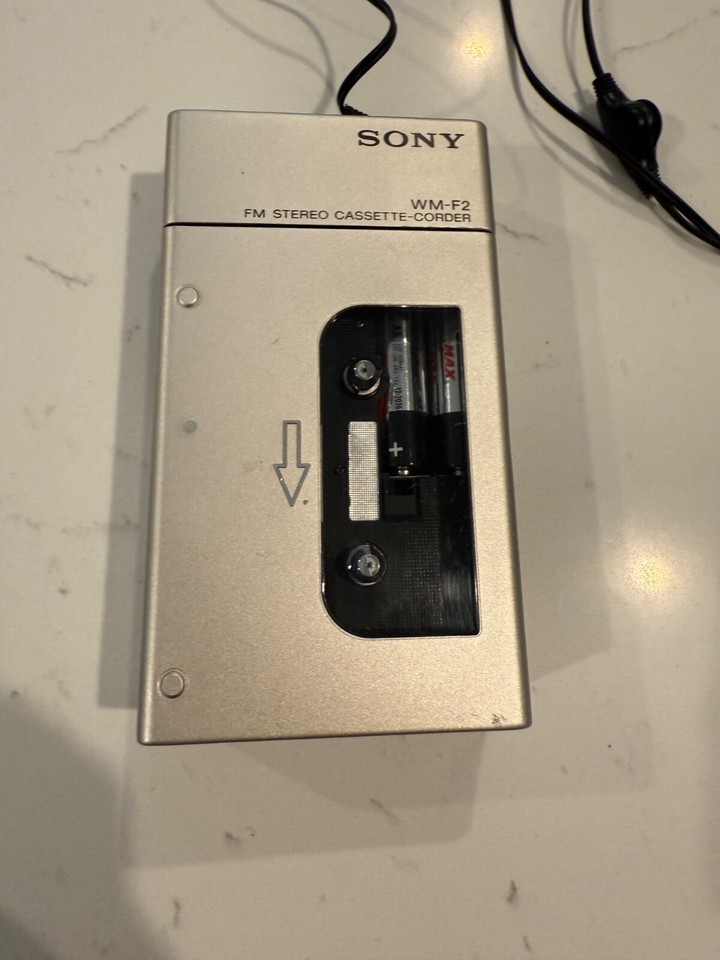 SONY Walkman WM-F2 - FM Stereo Cassette-Recorder in great shape! | eBay