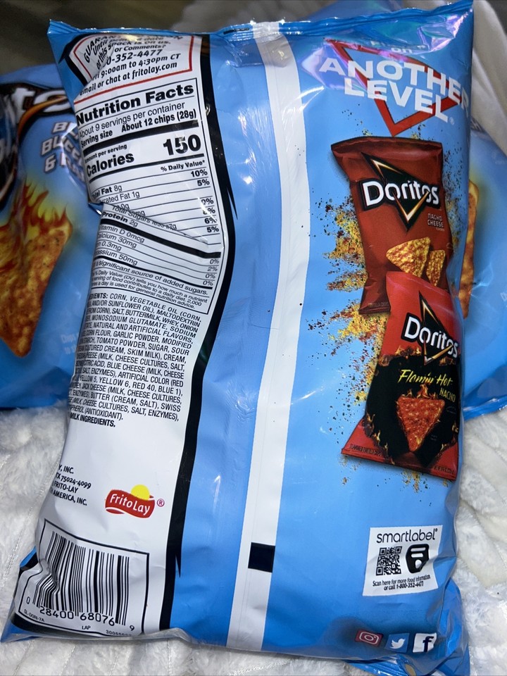 NEW Rare Doritos Blazin' Buffalo & Ranch Chips 9.25 Oz. LIMITED TIME ...