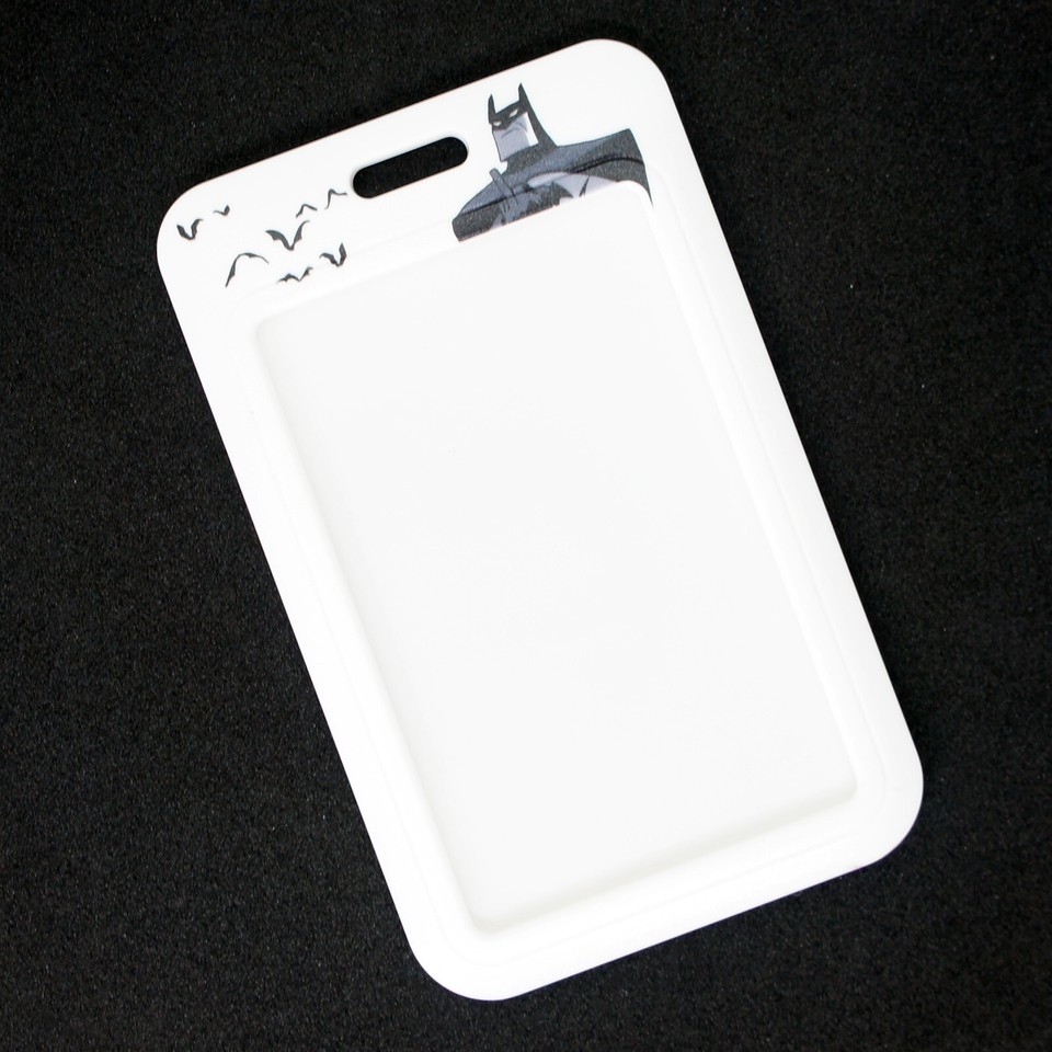 Comic Batman Rectangular ID Holder with 18 inch Lanyard | eBay