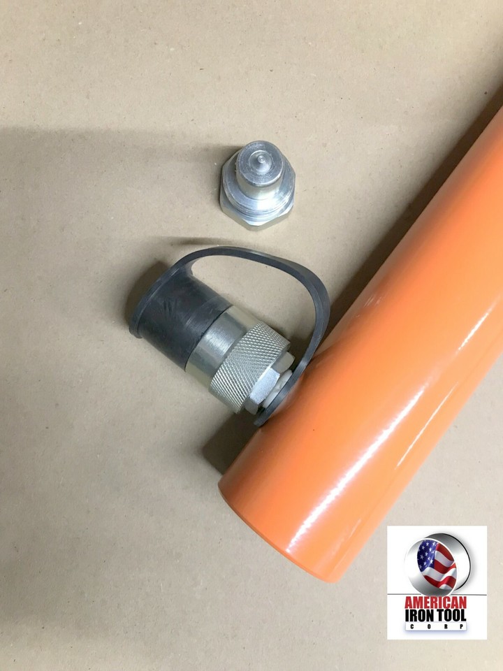 10 TON 10 INCH STROKE CYLINDER AUTO BODY PULLING POST TOWERS FITS MANY ...