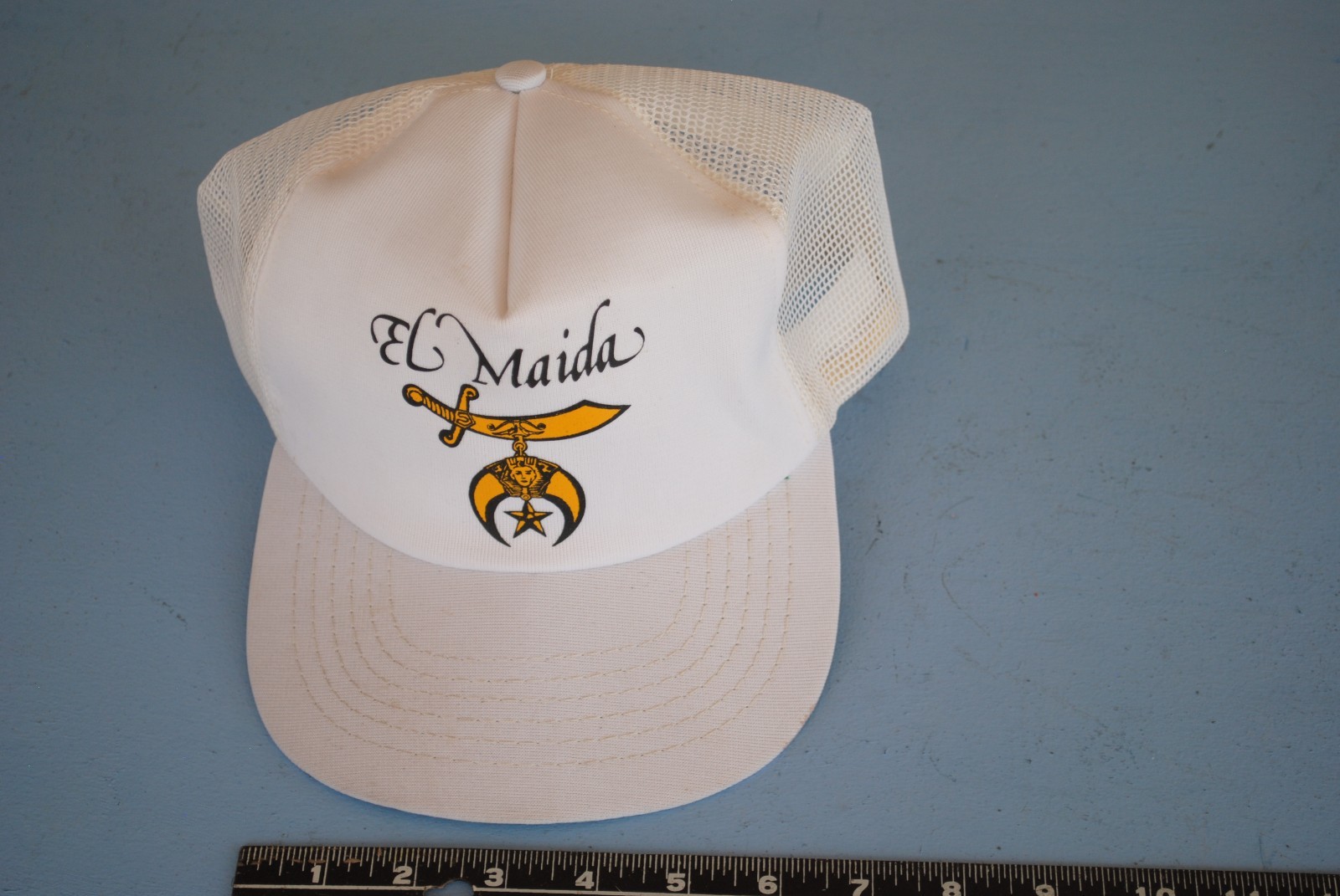 Trucker Hat El Maida Shrine El Paso Mesh Back Cap Sh… - Gem
