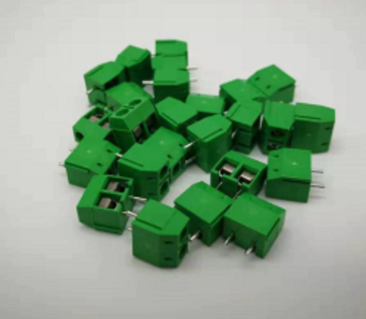 5pcs 2 Pin Terminal Block Connector PCB Vero Board KF301-2P smd 5mm ...