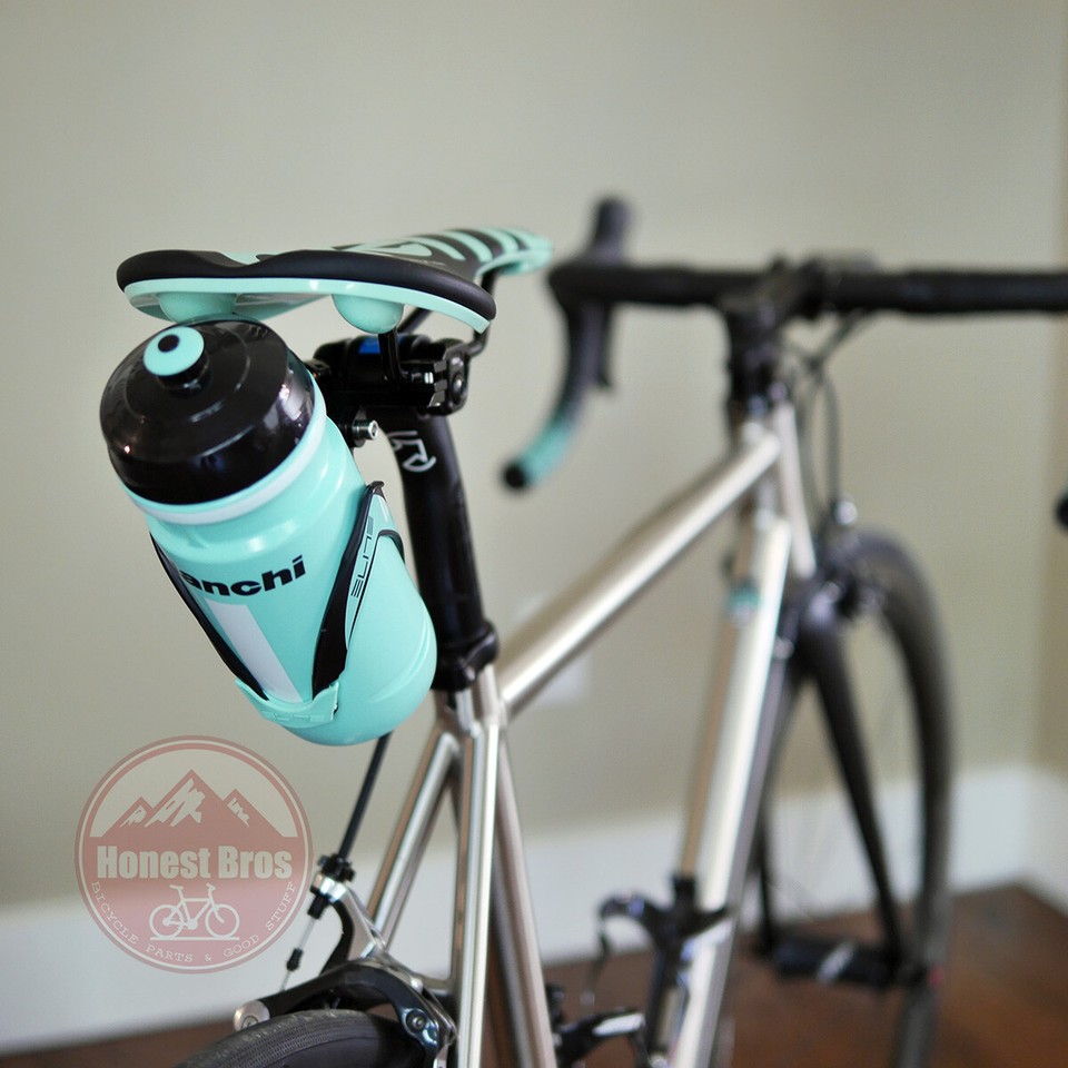 Saddle Mount Water Bottle Cage Rear Saddle Bottle Holder Bicycle Bike ...