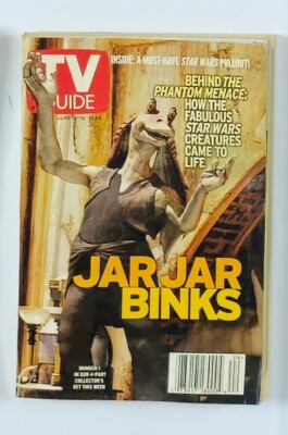 TV Guide Magazine June 12 1999 Number 1 Jar Jar Binks Rochester Ed. No ...
