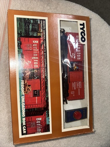 Vintage Tyco #930 Freight Unloading Box Car Set HO 1975 “UNTESTED” | eBay