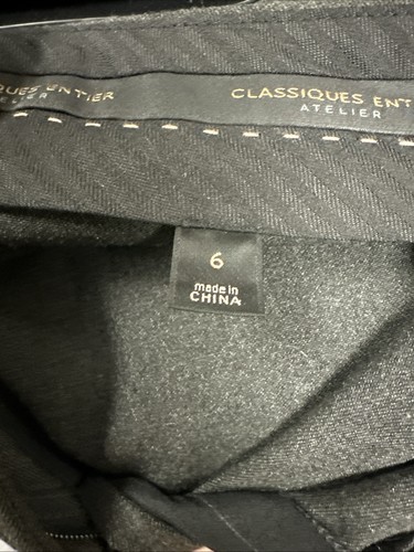 Set Of 2 Classiques Entier Dress Pants Gray Size 6 | eBay