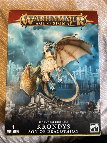 Warhammer Age of Sigmar Stormcast Eternals Krondys Son of Dracothion | eBay