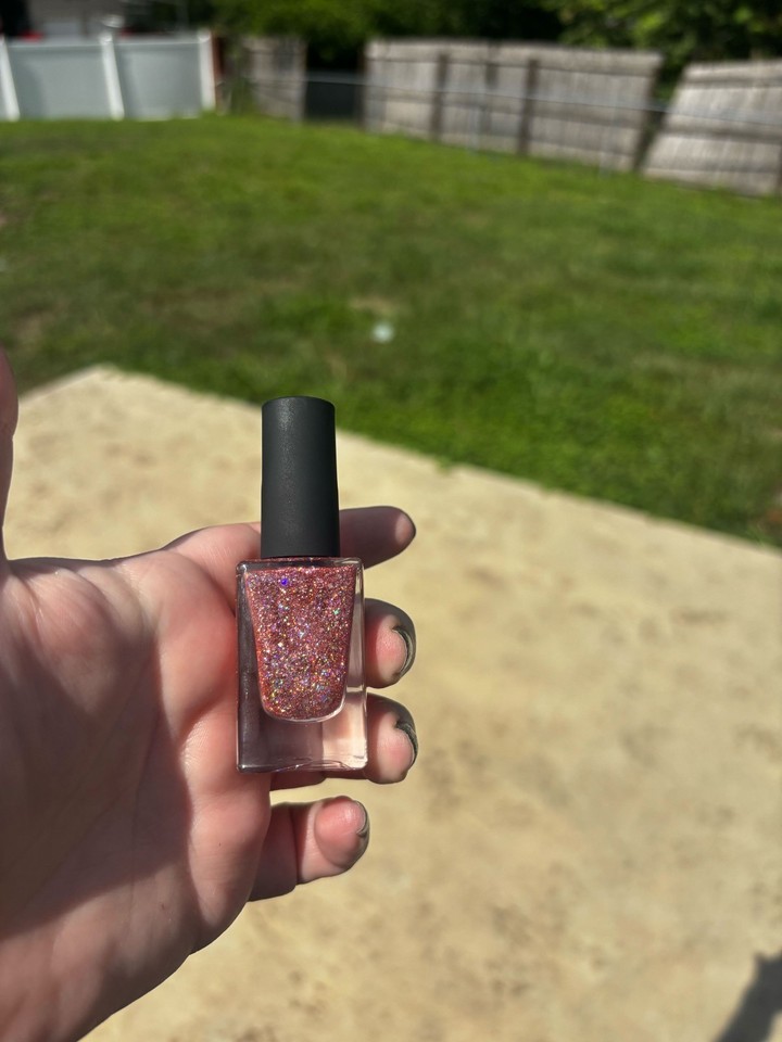 Holo Taco Byte My Peach pixel-shaped holo glitters Used Once | eBay