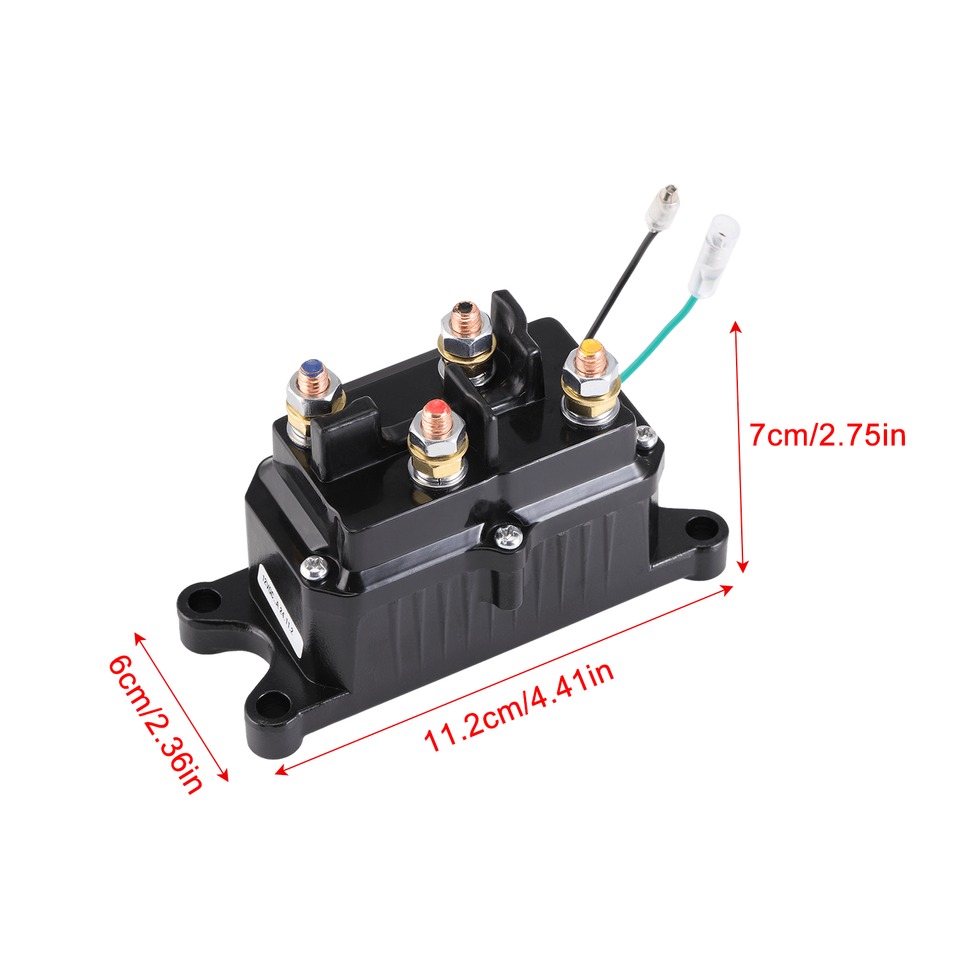 ATV Winch Contactor Solenoid Relay Switch For Warn # 63070 62135 74900 ...