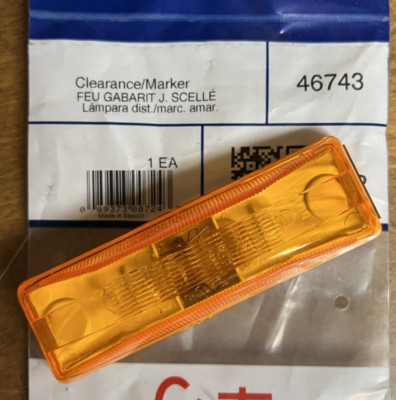 Grote 46743 Amber LED Clearance Marker Light | Rear Tail Light Assembly ...