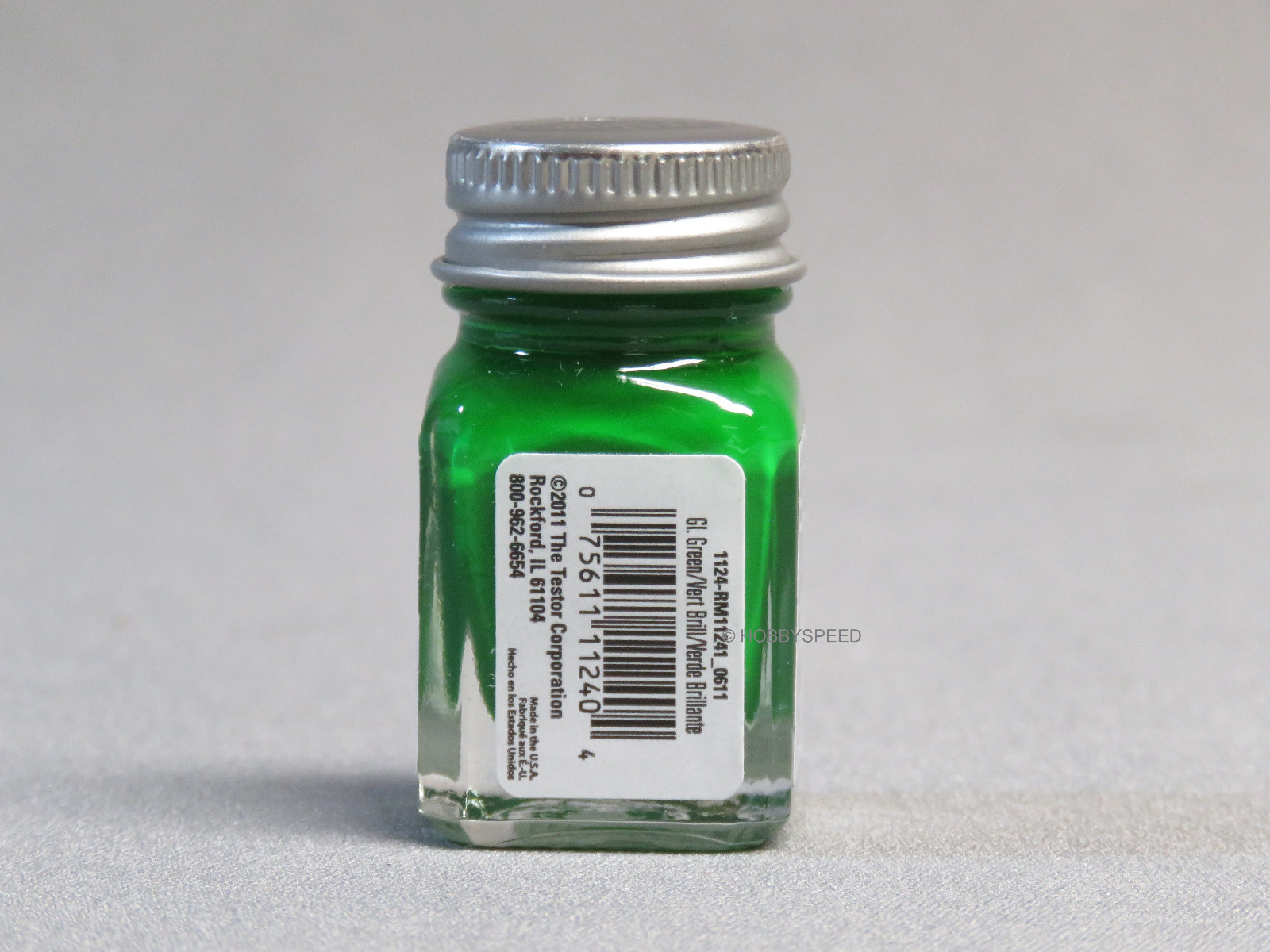 TESTORS PAINT GLOSSY GREEN ENAMEL 1/4oz JAR 7.4ml plastic model car ...