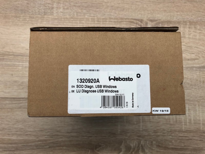 Webasto 1320920A USB Diagnostics LU Diagnose mit Kabelbaum PC ...