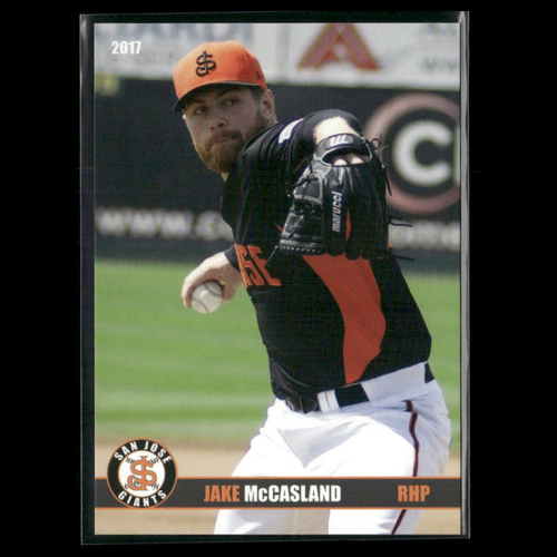 Jake McCasland 2017 San Jose Giants Team Set | eBay