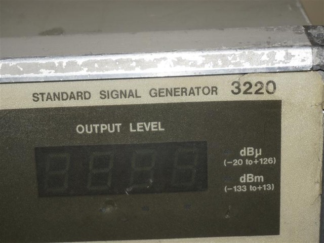 Leader 3220 Standard Signal Generator for Parts for sale online | eBay
