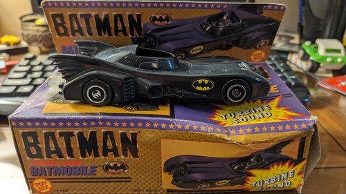 1989 Toy Biz Batman Turbine Sound Batmobile w/OB | eBay