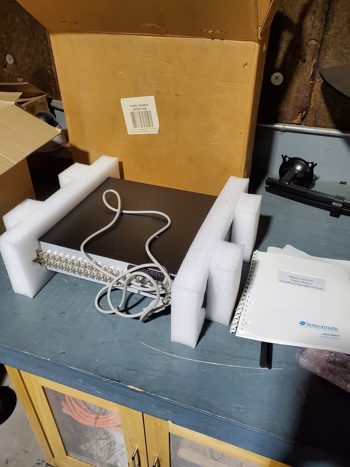 AD2150NC AMERICAN DYNAMICS VIDEO MATRIX SWITCHER/CONTROLLER SYSTEM | eBay