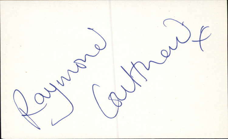 RAYMOND COULTHARD THE MUPPET CHRISTMAS CAROL Signed 3"x5" Index Card | eBay