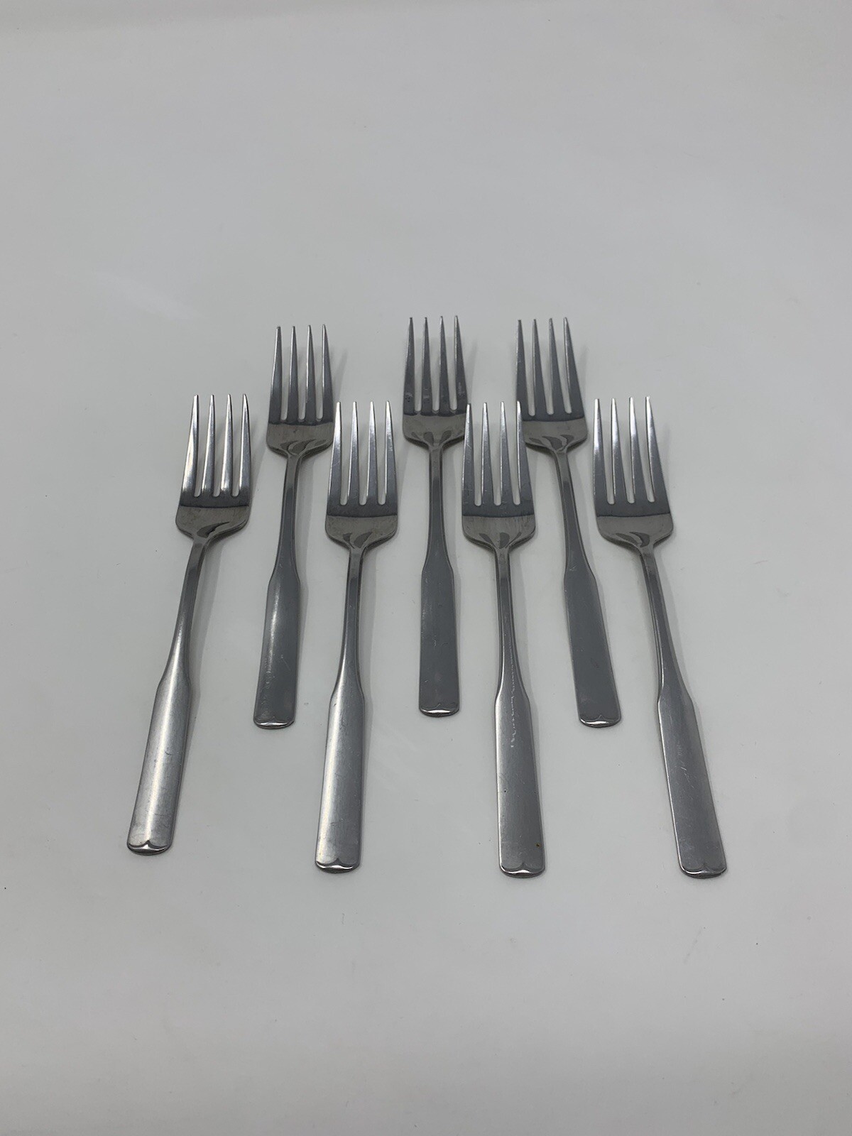 International COLONIAL SCROLL (stainless, satin, Mark II) Salad Fork ...