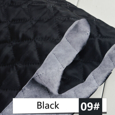 Quilted Padded Inner Batt Fabric Thick Jacket Lining Solid Colour ...