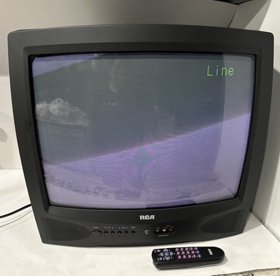 RCA 19" CRT TV Retro Gaming Television 2001 F19430 Color Tv Tested With ...
