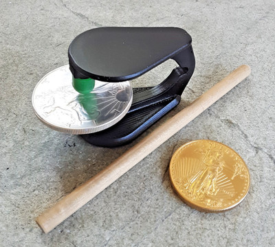 Coin Ping Tester Gold & Silver Pinger Pocket Test - EZ to Use + Rapid ...