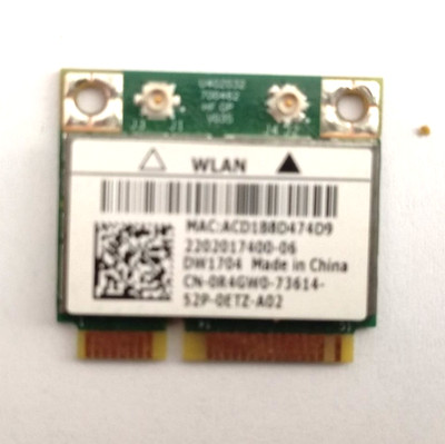 Dell Vostro 3560 1540 2520 Scheda Wireless Wifi WLAN Broadcom DW1704 ...