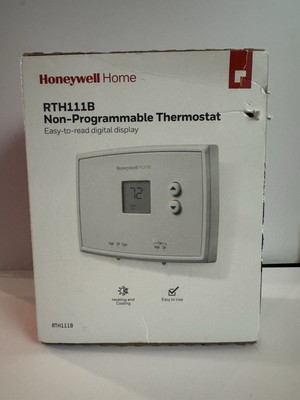 Honeywell Home RTH111B Digital Non-Programmable Thermostat New Open Box ...