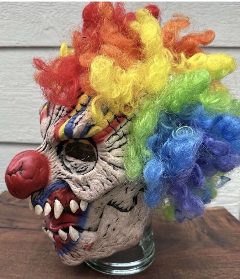 Be Something Studio Vintage Killer Clown Mask 1990 B.S.S. Made In USA ...