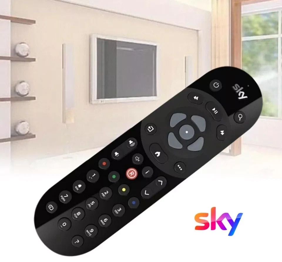 REPLACEMENT OF GENUINE SKY Q REMOTE CONTROL HD INFRARED TV BEST QUALITY ...