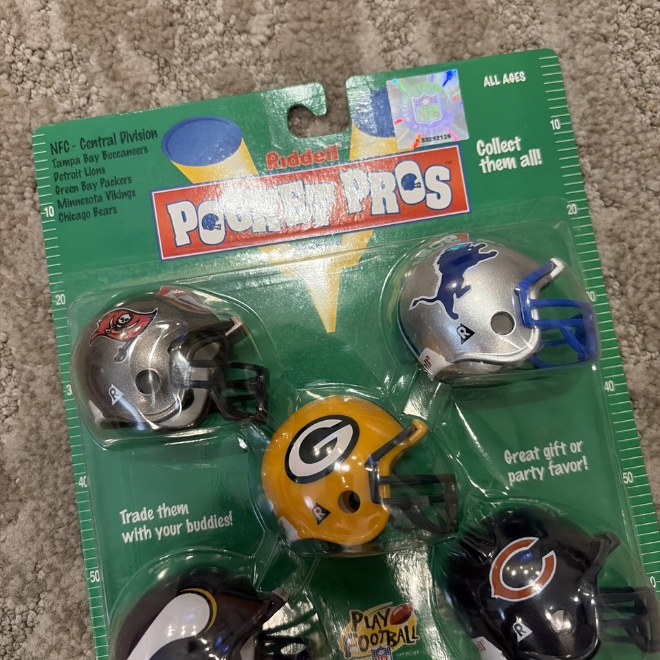 NFL Riddell Pocket Pros NFC Central Division 1997 Brand New Sealed ...