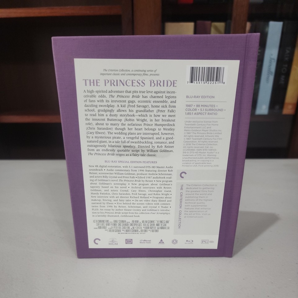 The Princess Bride (Rob Reiner) (Criterion Collection Blu-ray) 1987 | eBay
