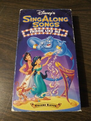 Disney Sing Along Songs - Friend Like Me (VHS) 786936014754 | eBay