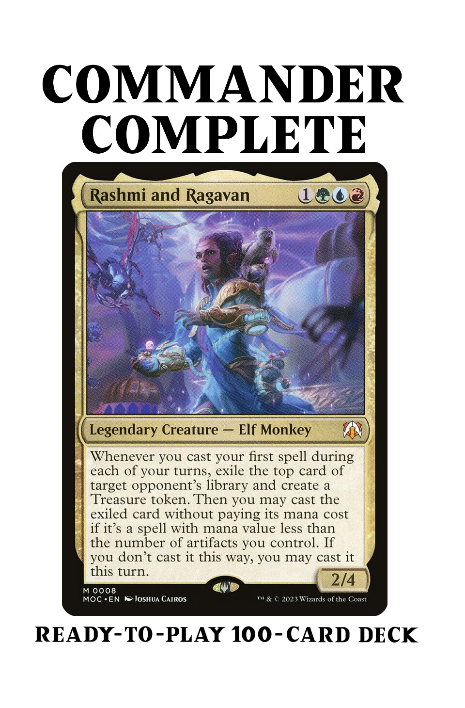 Rashmi and Ragavan TREASURE Magic MTG Custom Commander Deck | eBay