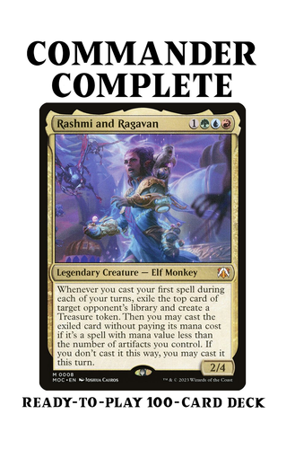 Rashmi and Ragavan TREASURE Magic MTG Custom Commander Deck | eBay