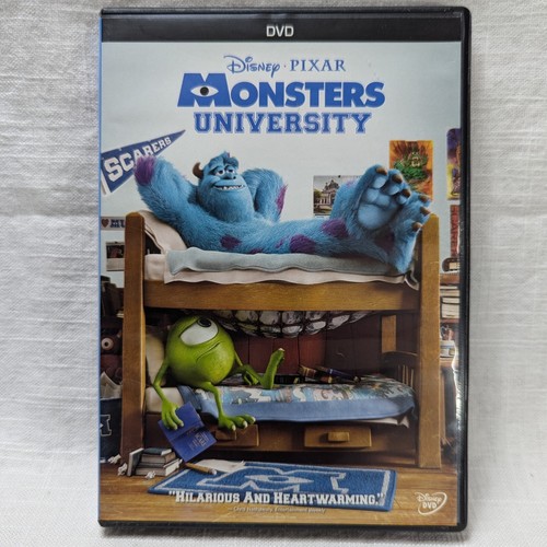 Monsters University (DVD, 2013, Disney Pixar) Animation Cartoon ...