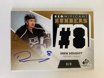 2012-13 SP Game Used SIGnificant Numbers Autographs #SNDD Drew Doughty ...