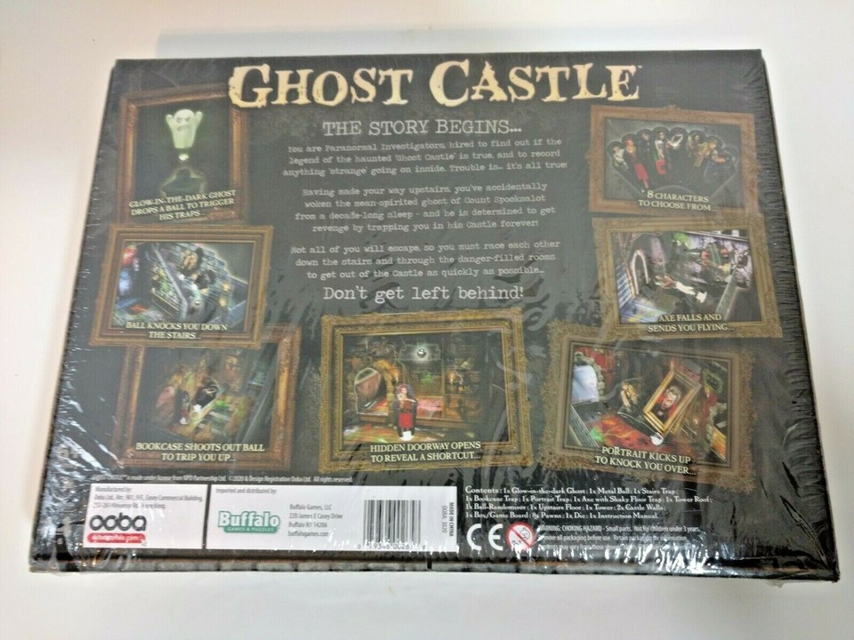 Ghost Castle Board Game Buffalo Games scary ghosts haunted paranormal ...